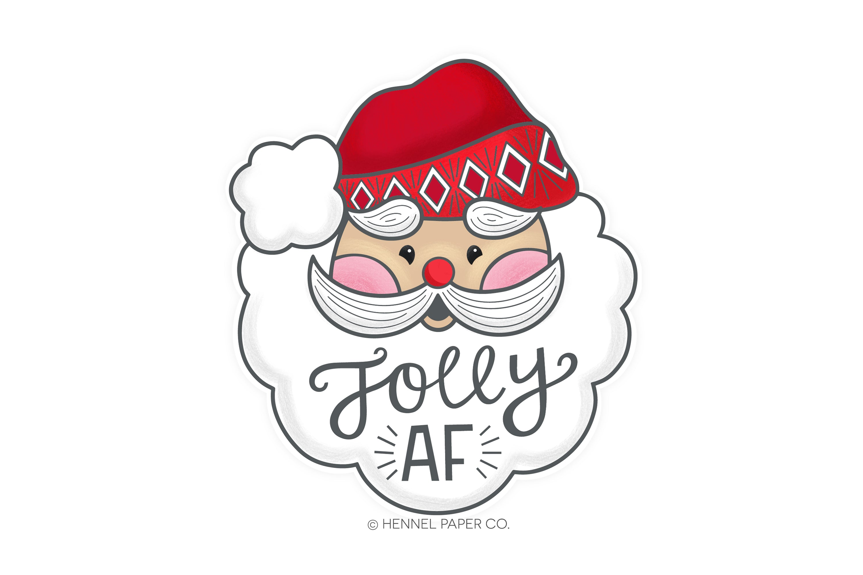 Magnet - Jolly AF – Hennel Paper Co.